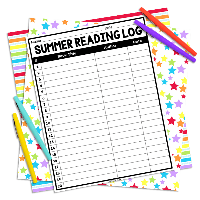 Keep Kids Learning with this Free Summer Reading Log! – Agee & Row